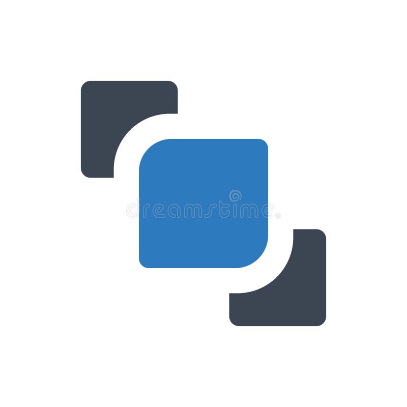 Exclude Icon Vector Isolated on White Background, Logo Concept O Stock ...