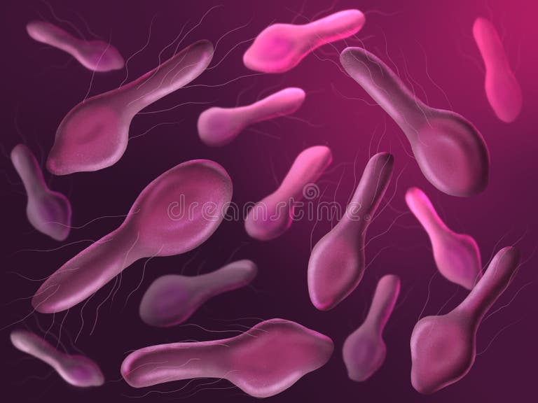Pathogen of the botulism stock illustration. Illustration of medical ...
