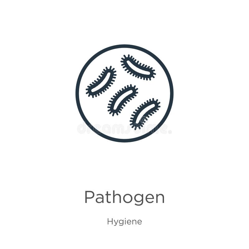 Pathogen Icon Vector. Trendy Flat Pathogen Icon from Hygiene Collection ...