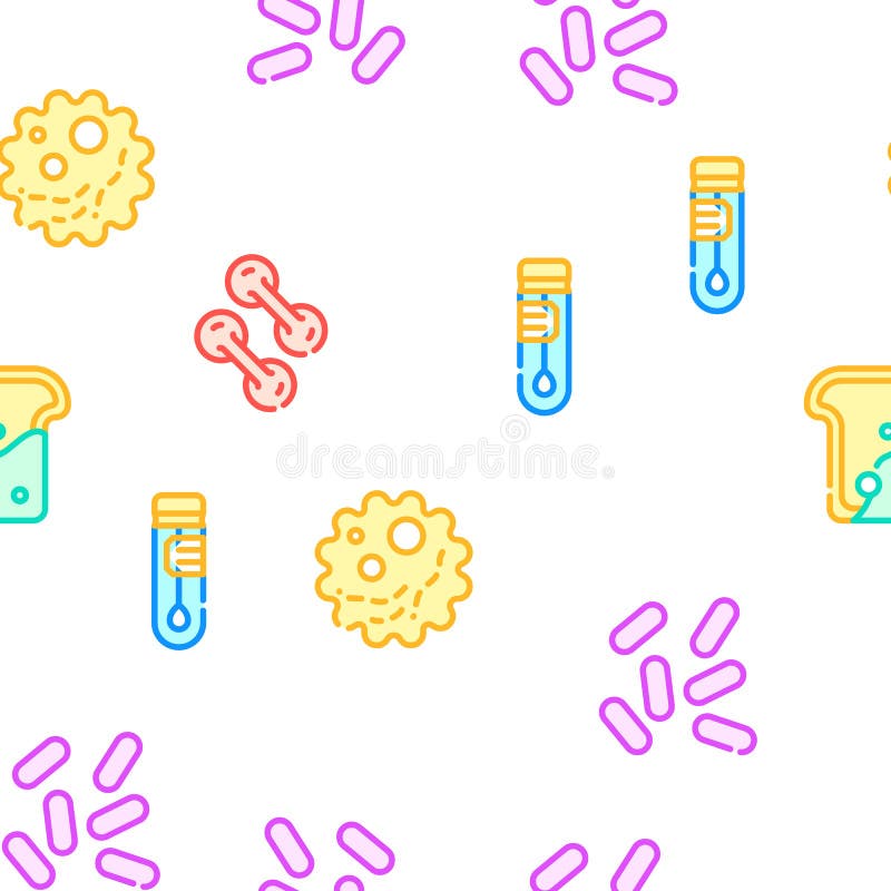 Pathogen Virus Disease Collection Icons Set Vector Stock Illustration ...