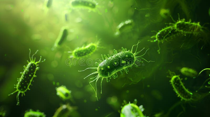 Pathogenic Bacteria Background Stock Illustration - Illustration of ...
