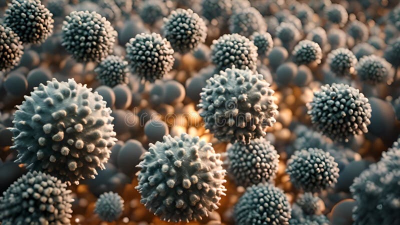 Pathogenic Viral Disease Outbreak. Viruses Stock Video - Video of cell ...