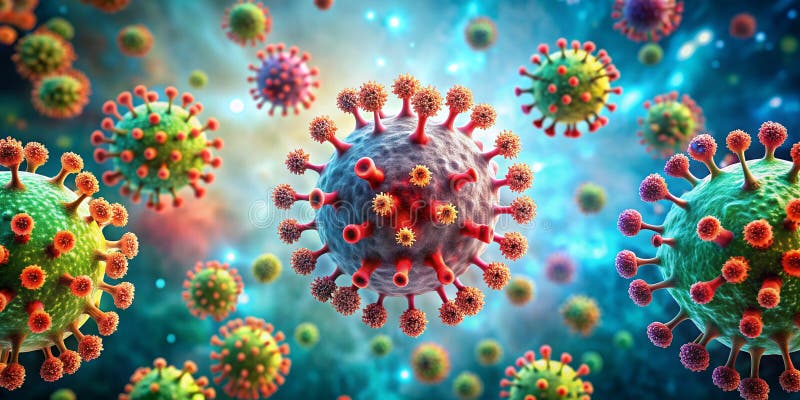 Pathogenic Viruses Causing Infection in Host Organism Viral Disease ...