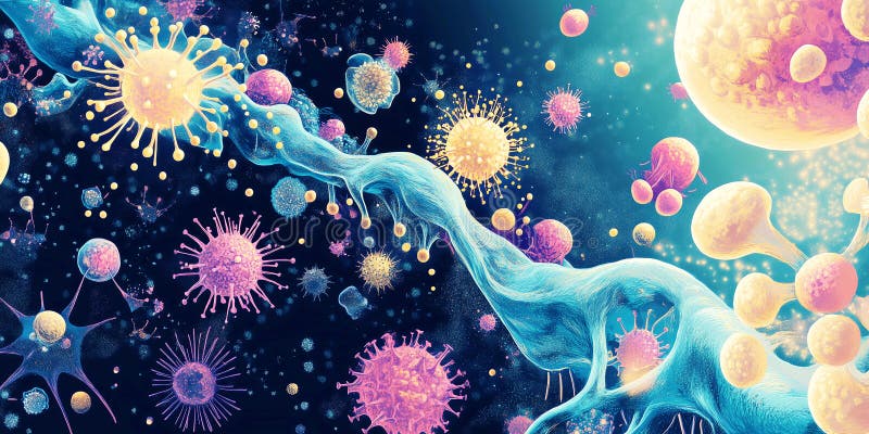 Visualization of Infections Shows Dark Particles Invading Human Cells ...