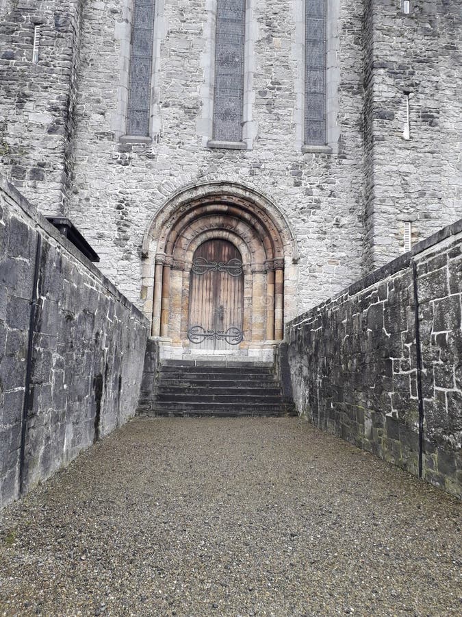 Pathstone Frontdoor stock image. Image of castle, door - 173890963