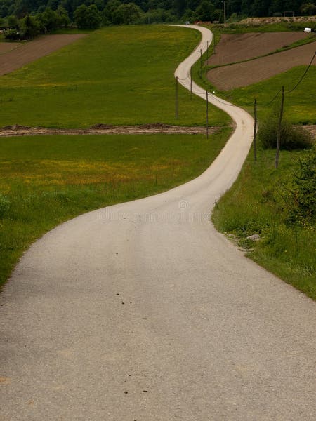 Pathway stock image. Image of landscape, curve, pathway - 15853901