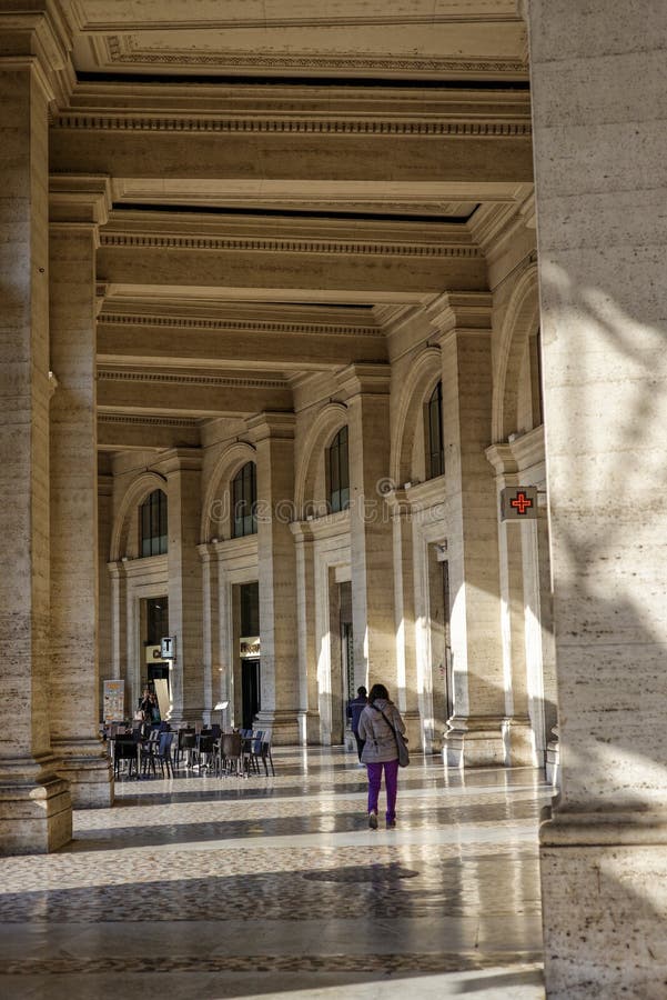 The pathway editorial stock image. Image of columns - 111932789