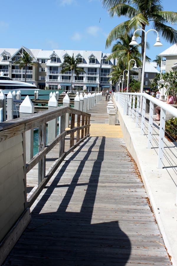 Pathway along port stock image. Image of condominium - 14321219