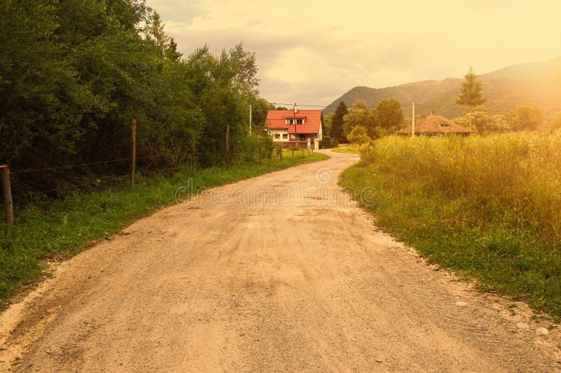 Pathway in Beautiful Natural Landscape.High Quality Photo Stock Image ...