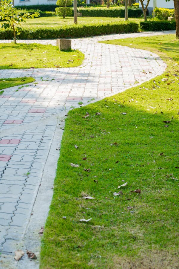 Stone Pathway Texture in Stone Garden Stock Photo - Image of home, rock ...
