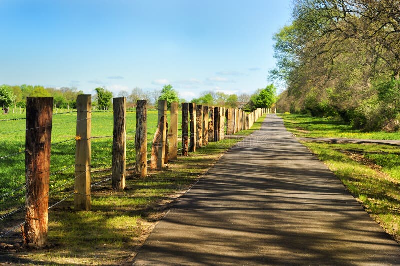 Pathway in countryside stock photo. Image of fields, pathway - 14597766