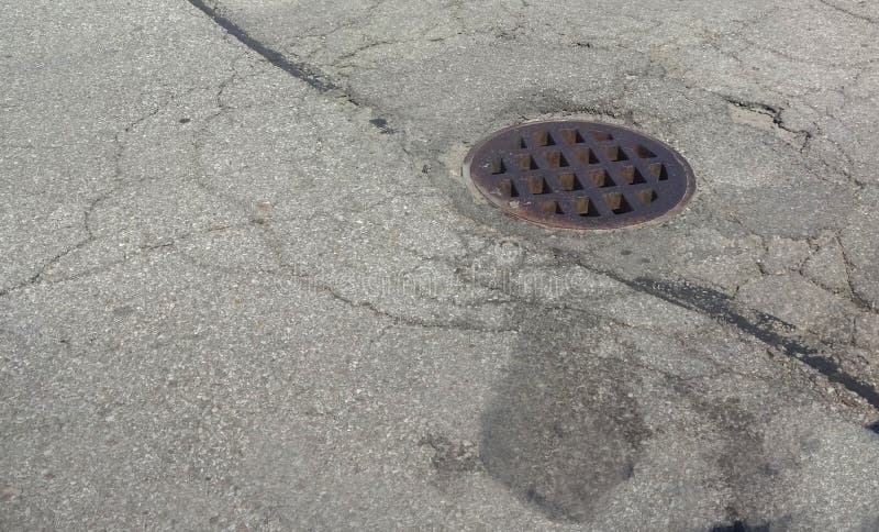 Drainage stock photo. Image of path, objects, gray, drain - 132198598