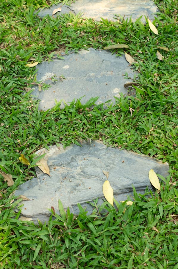 Pathway formed slabs rock stock photo. Image of garden - 39289814