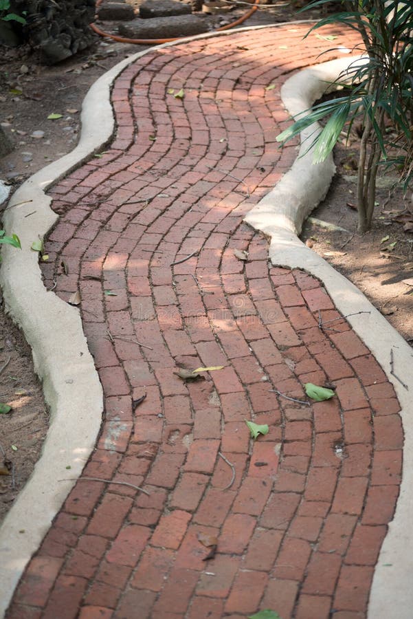 The Pavement Garden Pathway Stock Photo - Image of peace, landscape ...