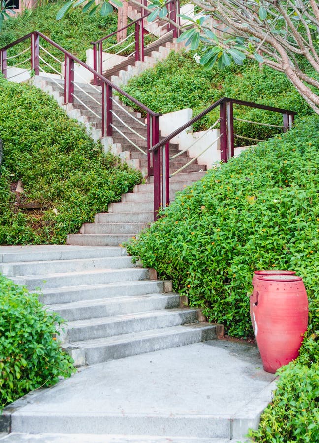 Pathway in the garden stock image. Image of garden, pathway - 55668249
