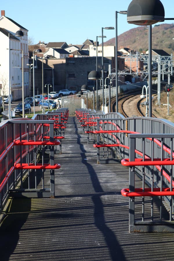 Disabled Ramp at a Railway Station Stock Photo - Image of train ...