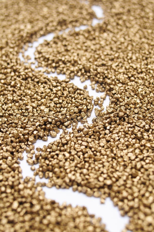 Pathway through gold stock photo. Image of pathway, rich - 33573310