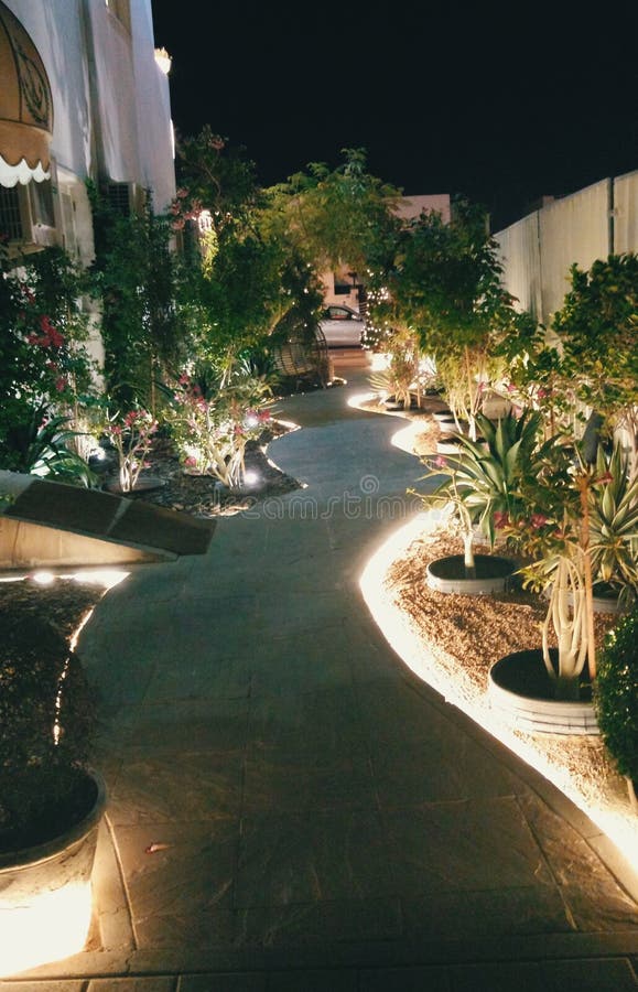 Pathway stock image. Image of pathway, restaurant, dubai - 94339279