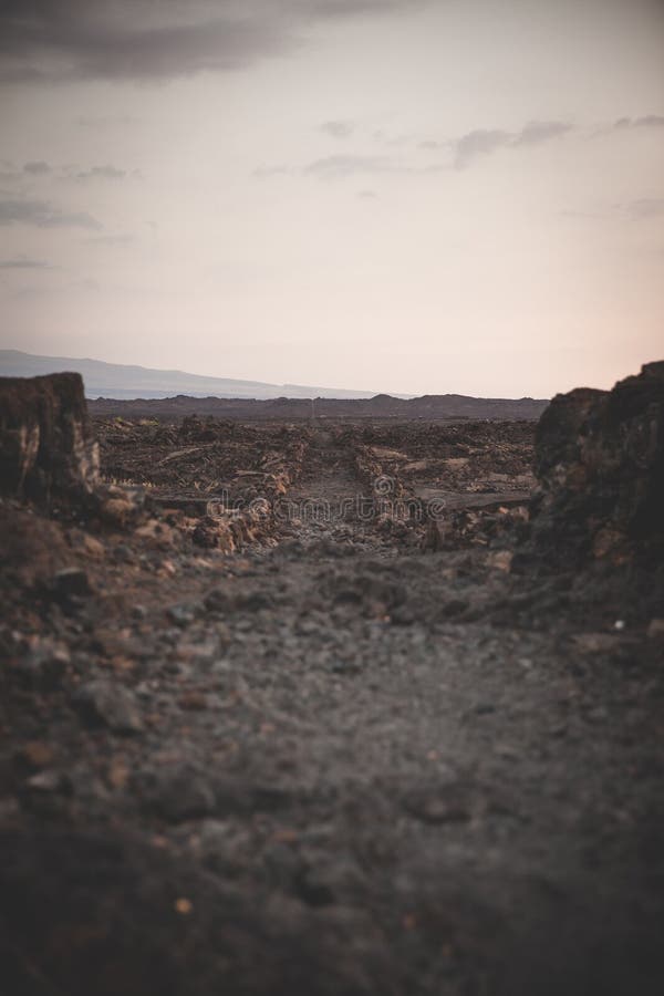 Pathway 1 stock photo. Image of lava, pathway, black - 92263754