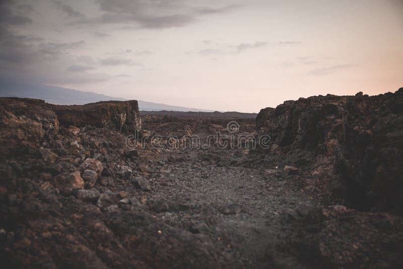 Pathway 1 stock photo. Image of hill, black, cloud, terrain - 92263916