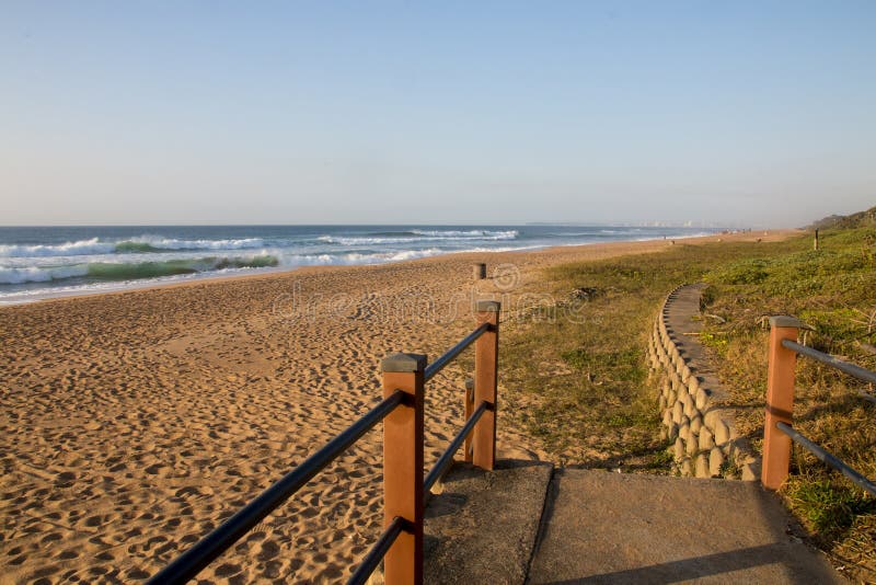 Pathway Leading onto Beach stock photo. Image of shore - 171274516