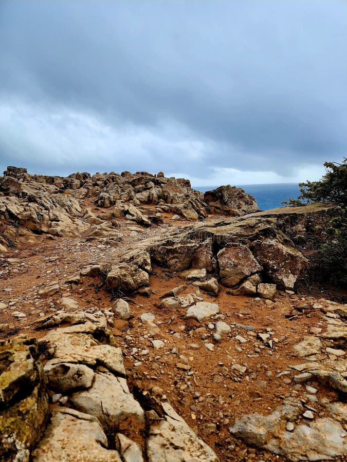Edge of the Earth stock photo. Image of outdoors, ridge - 361252428