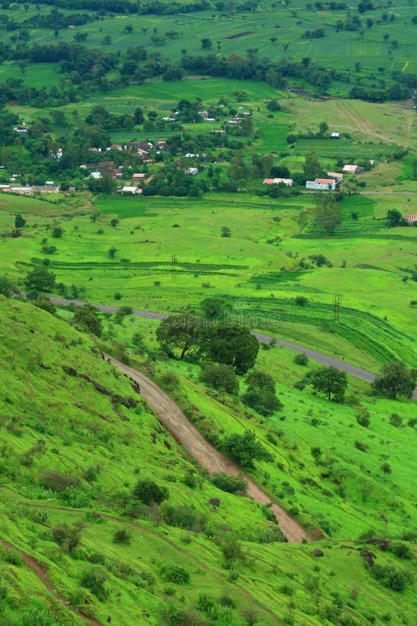 Pathway from the mountain stock image. Image of dramatic - 42158909