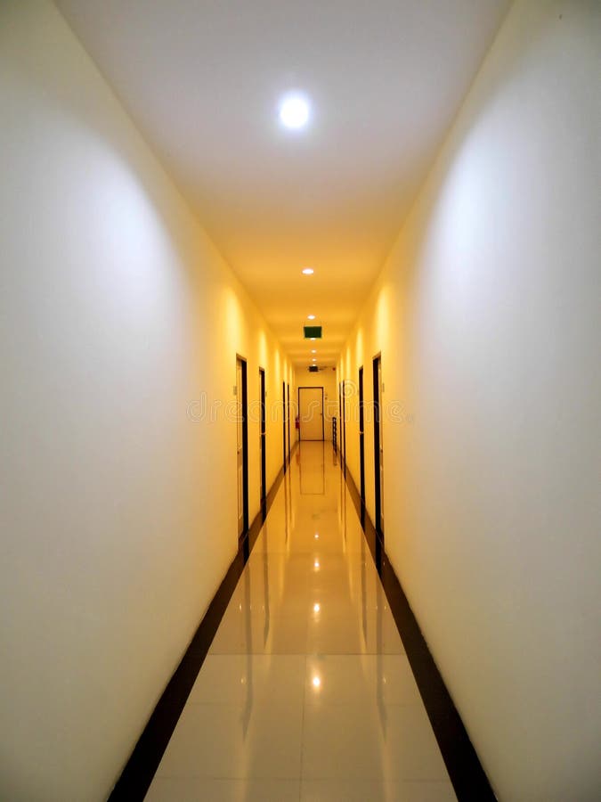 Pathway of room stock image. Image of ceiling, hallway - 55939827