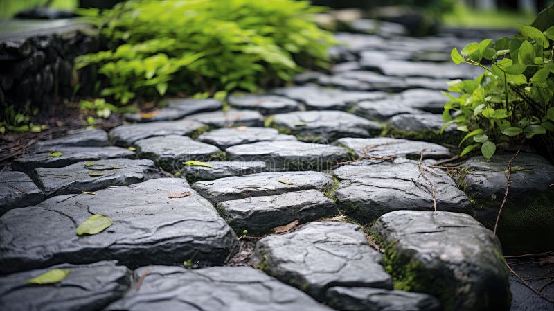 Pathway textured grey stock illustration. Illustration of photograph ...