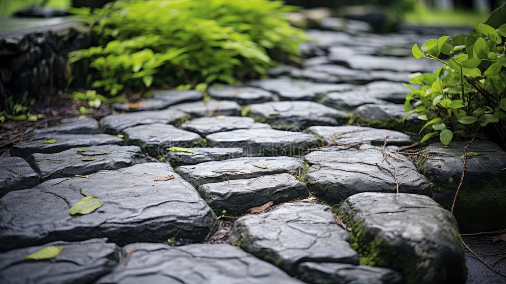 Pathway textured grey stock illustration. Illustration of photograph ...