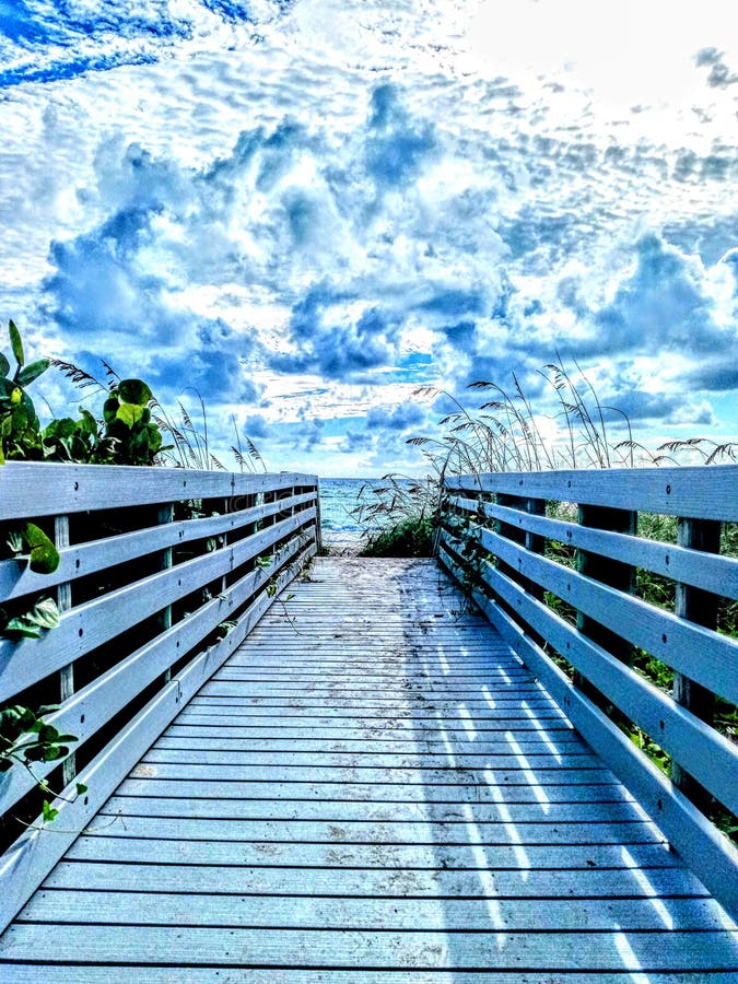 Pathway to the clouds stock image. Image of pathway - 254171969
