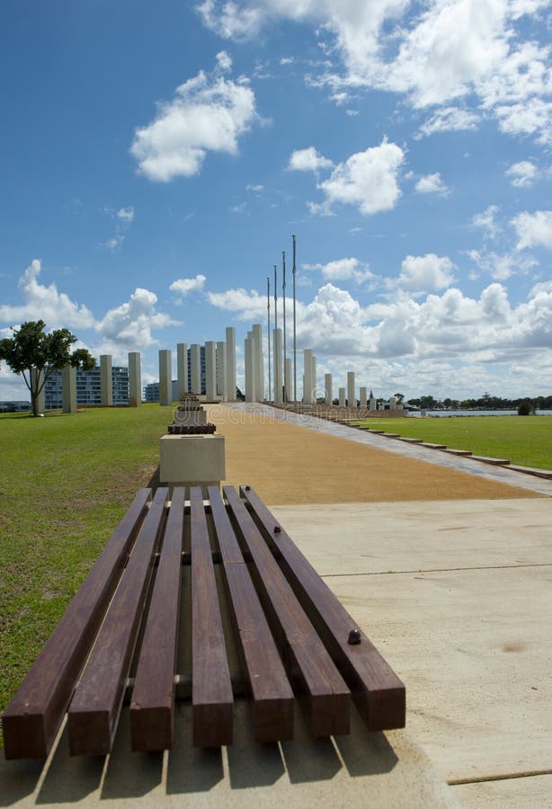 Pathway to Memorial editorial photo. Image of summer - 22411786
