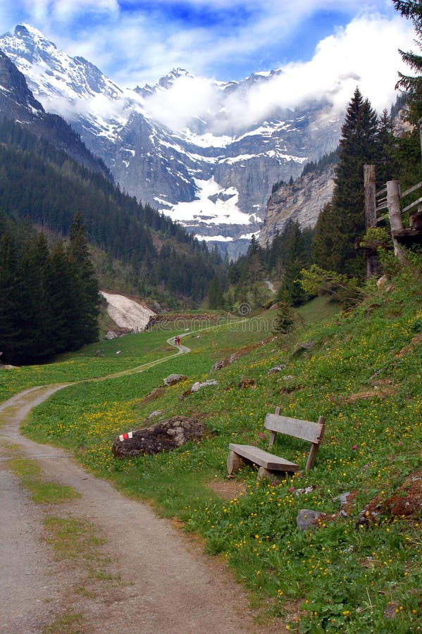 The Pathway to Paradise stock image. Image of meditation - 2462241