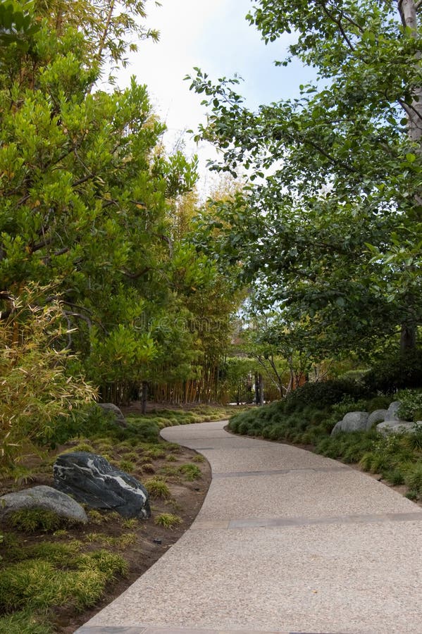 Pathway to peacefulness stock photo. Image of park, japanese - 9316008