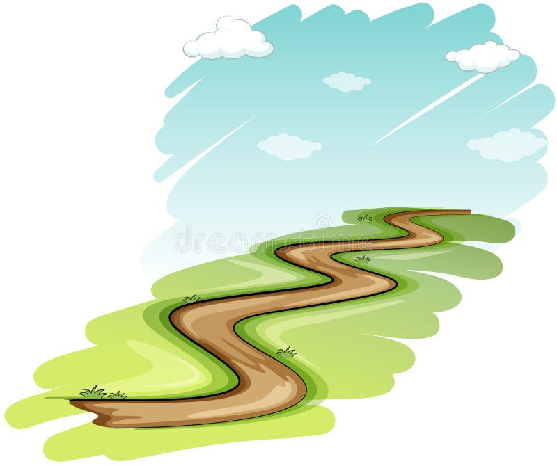 A pathway stock vector. Illustration of pathway, environment - 50807933