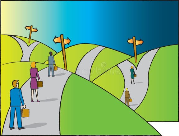 Arrow Pathways Stock Illustrations, Vectors, & Clipart - 965 Stock ...