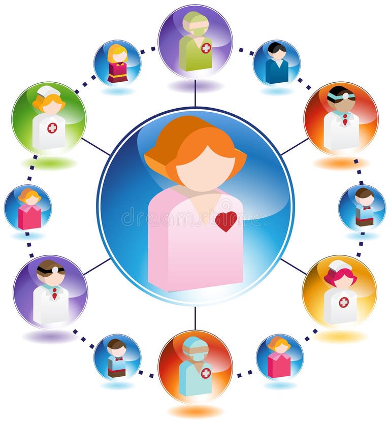 Teamwork Patient Care Doctor Stock Illustrations – 3,995 Teamwork ...