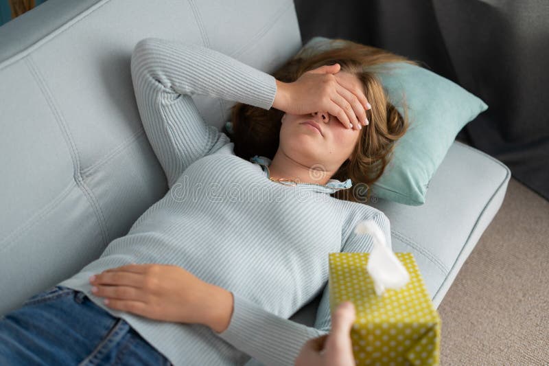 Patient Crying at a Consultation with a Psychologist, Depression and ...