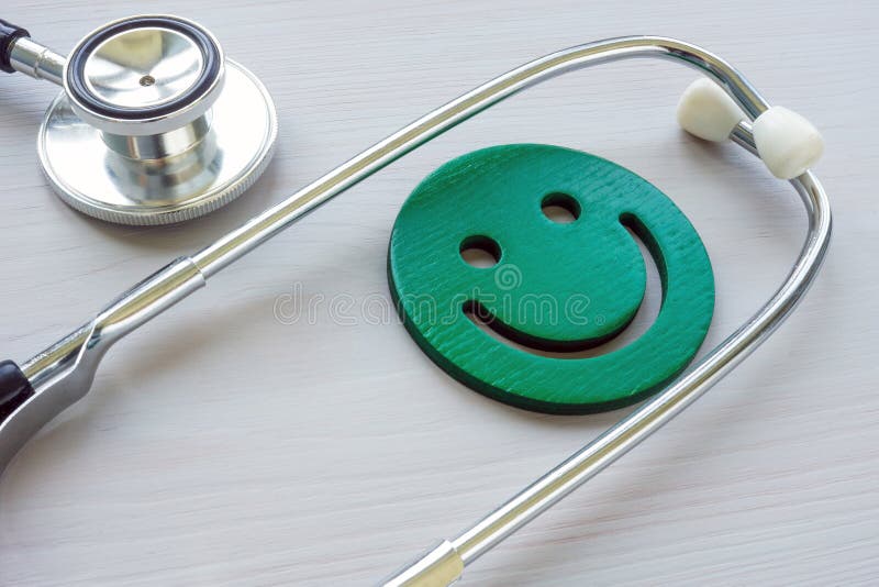 Patient Experience or Satisfaction Concept. Stethoscope and Smiley Face ...