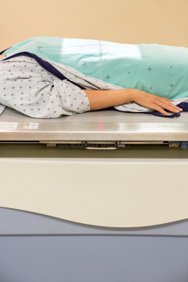 Patient Getting Xray in Examination Room Stock Image - Image of ...