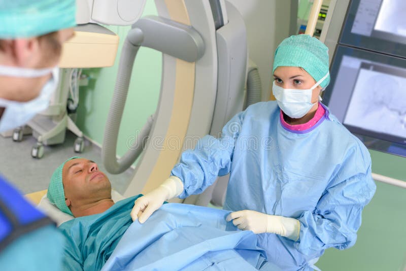 Patient Going Under Operation Stock Photo - Image of hospital, health ...