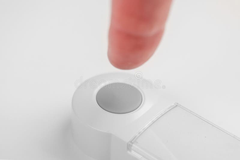 Patient Hand Pressing Emergency Nurse Call Button Stock Image - Image ...