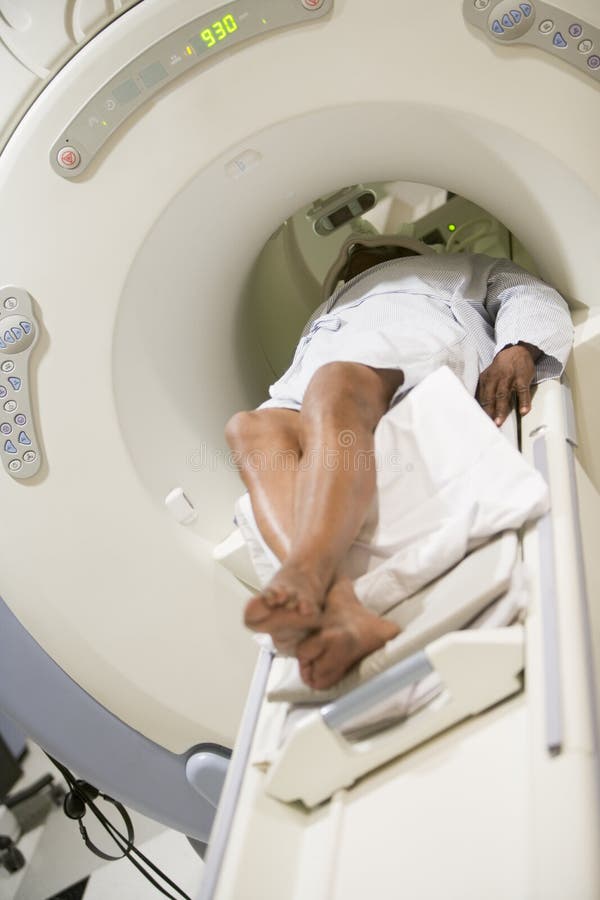 Patient Having CAT Scan stock photo. Image of computed - 9002842