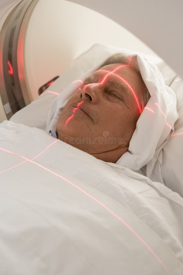 Patient Having a CAT Scan stock image. Image of healthcare - 9003103