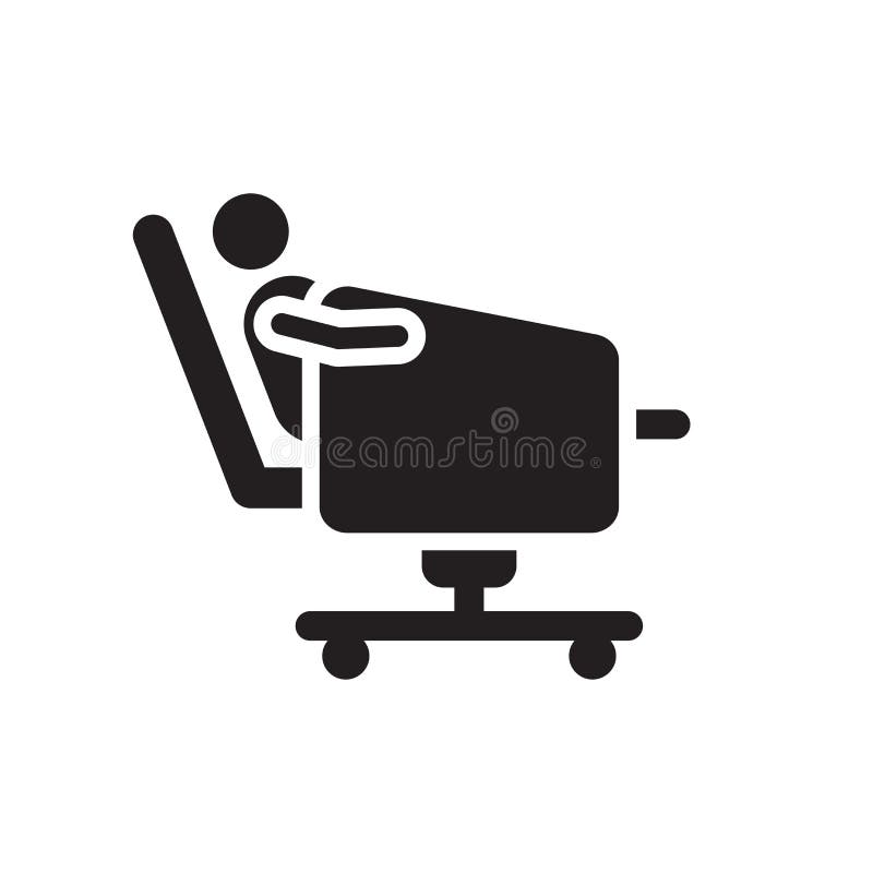 Patient Icon Vector Sign and Symbol Isolated on White Background ...