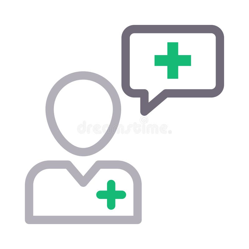 Doctor Chatting Patient Icon Stock Illustrations – 66 Doctor Chatting ...