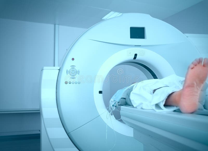 Patient Located in the CT Machine Stock Image - Image of emergency ...