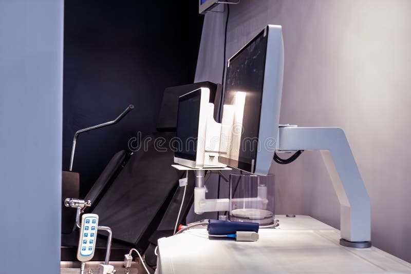 Patient Monitor with Touch Control and All Necessary Information about ...