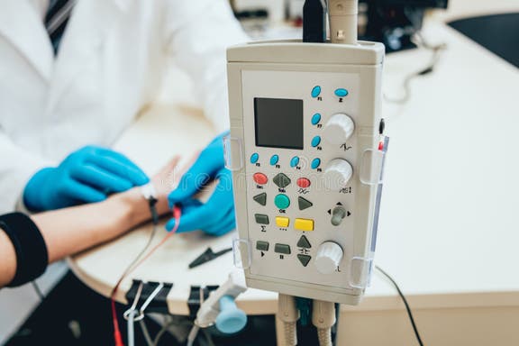 Reception at the Doctor-neuropathologist. Medical Examination in ...