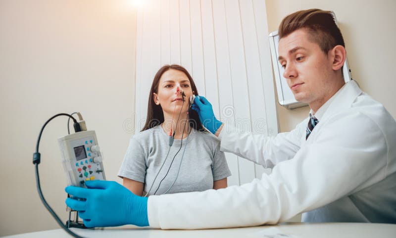 Reception at the Doctor-neuropathologist. Medical Examination in ...